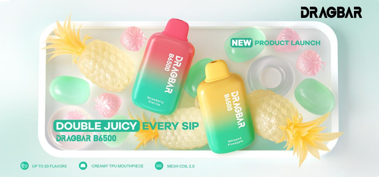 DRAGBAR Officially Launches DRAGBAR B6500 in the US